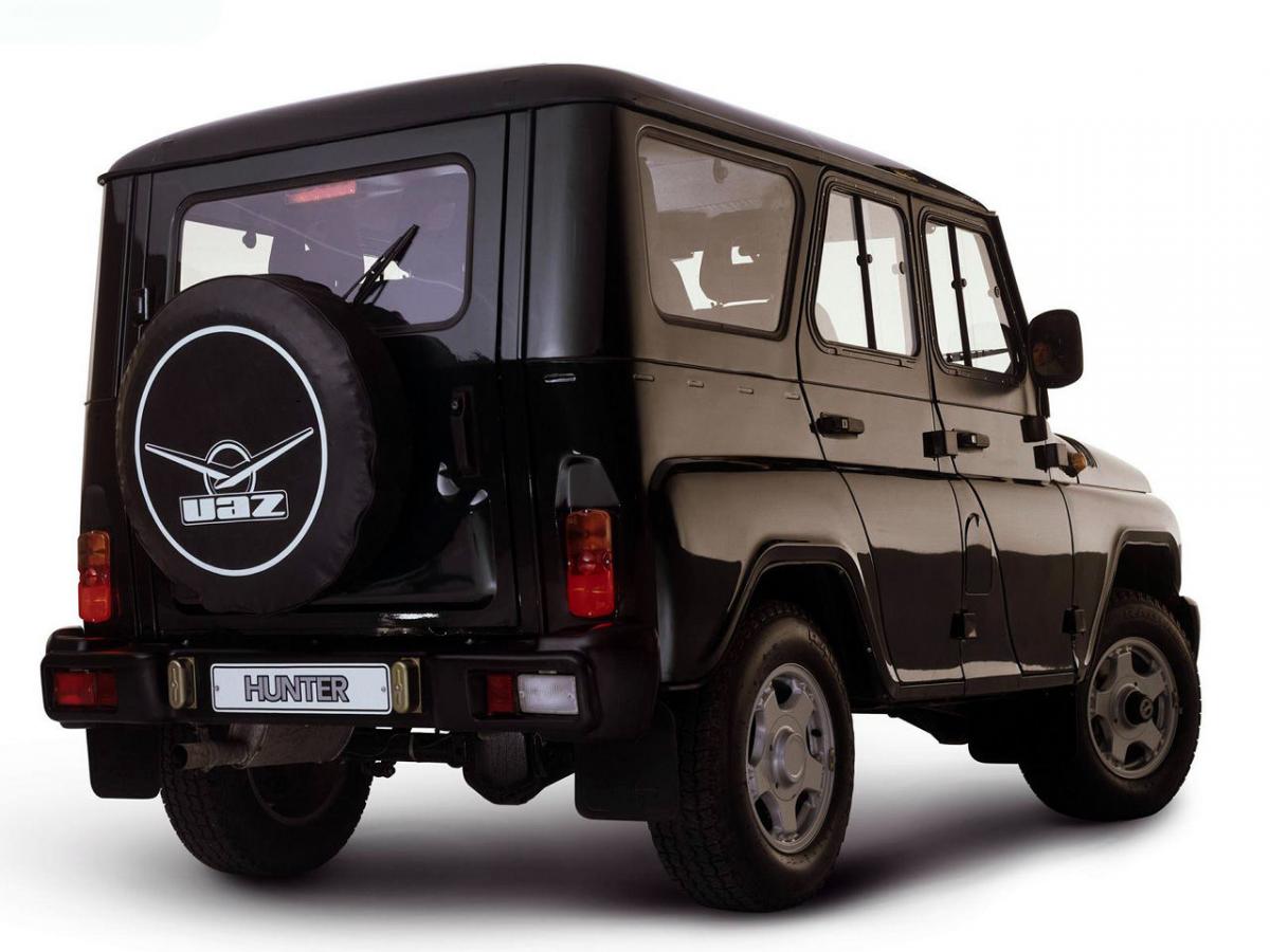 UAZ Hunter technical specifications and fuel economy